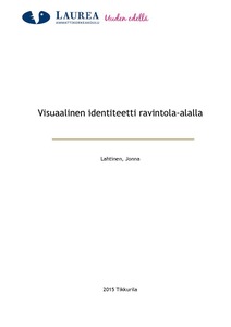Visuaalinen identiteetti ravintola-alalla