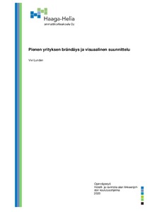 Pienen yrityksen brändäys ja visuaalinen suunnittelu - Theseus