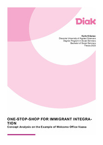 One-Stop-Shop for Immigrant Integration: Concept Analysis on the ...