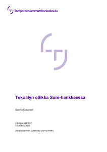 Tekoälyn etiikka Sure-hankkeessa - Theseus