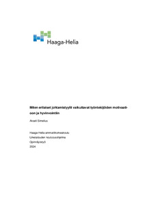 Miten erilaiset johtamistyylit vaikuttavat työntekijöiden hyvinvointiin ...