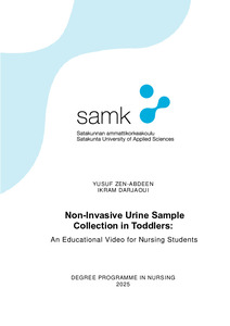 Non-Invasive Urine Sample Collection in Toddlers : an educational video ...